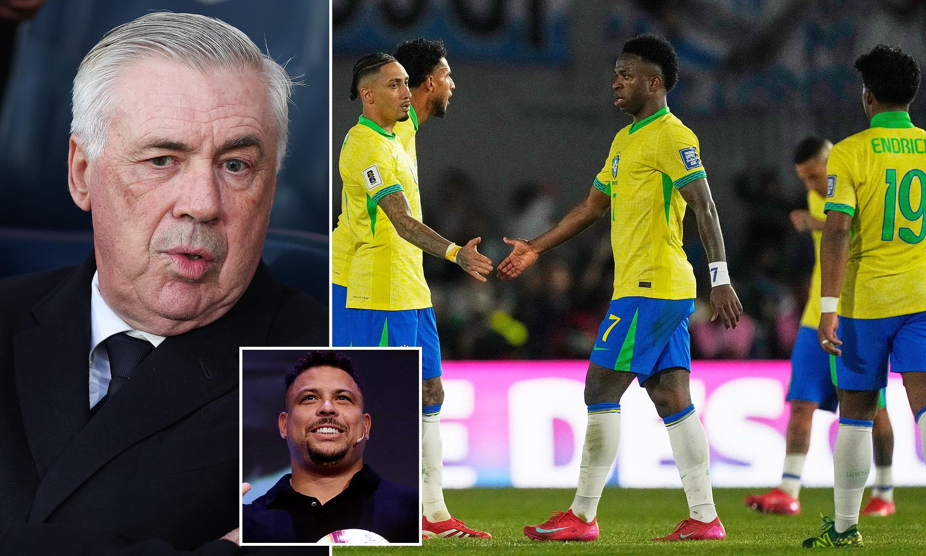 Brazil 'resume talks to appoint Carlo Ancelotti for the 2026 World Cup ...