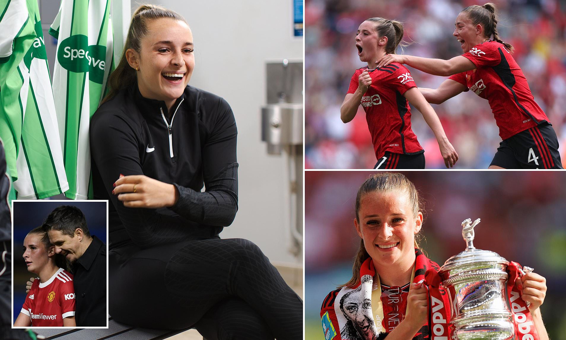 ELLA TOONE on sharing a Man United shirt number with Cristiano Ronaldo ...