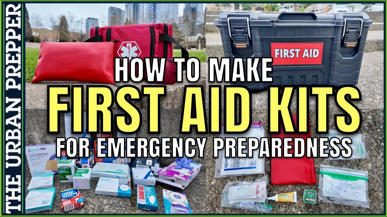 Building first aid kits for emergency preparedness