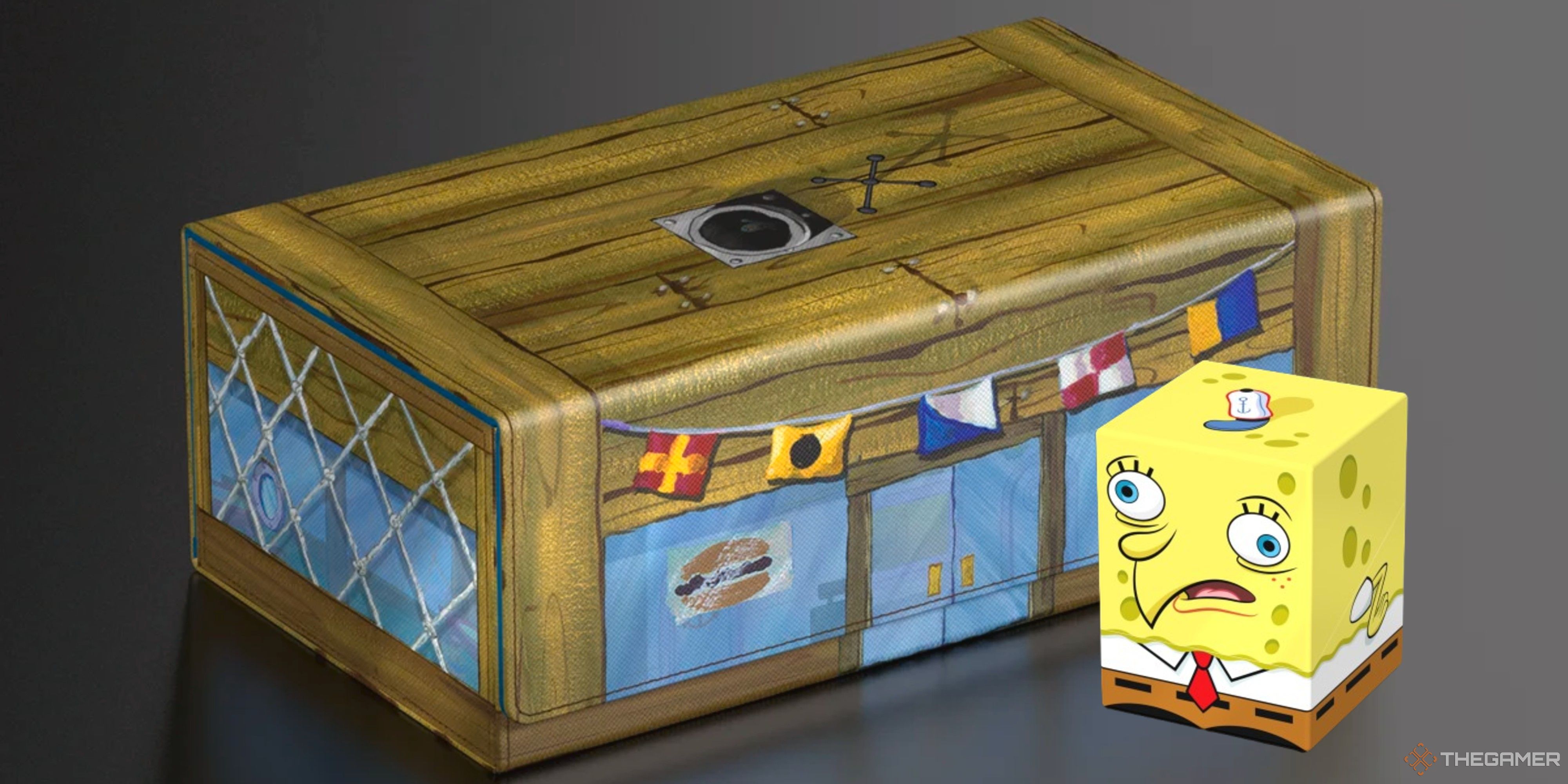 MTG's SpongeBob Secret Lair Now Has A Matching Ultimate Guard Boulder