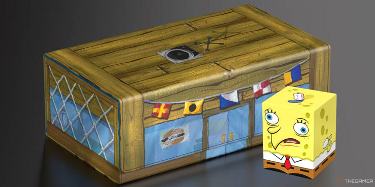 MTG's SpongeBob Secret Lair Now Has A Matching Ultimate Guard Boulder