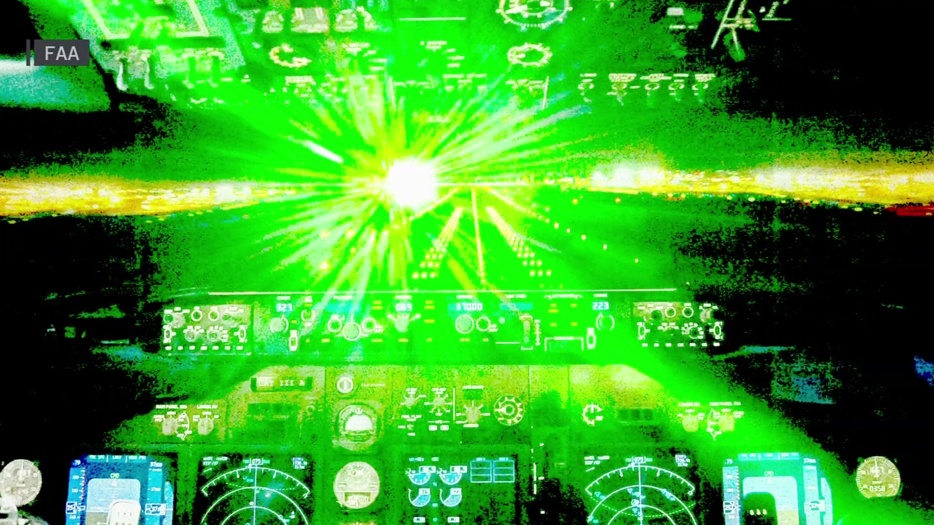 Laser strikes on aircraft remain ‘dangerously high,' says FAA