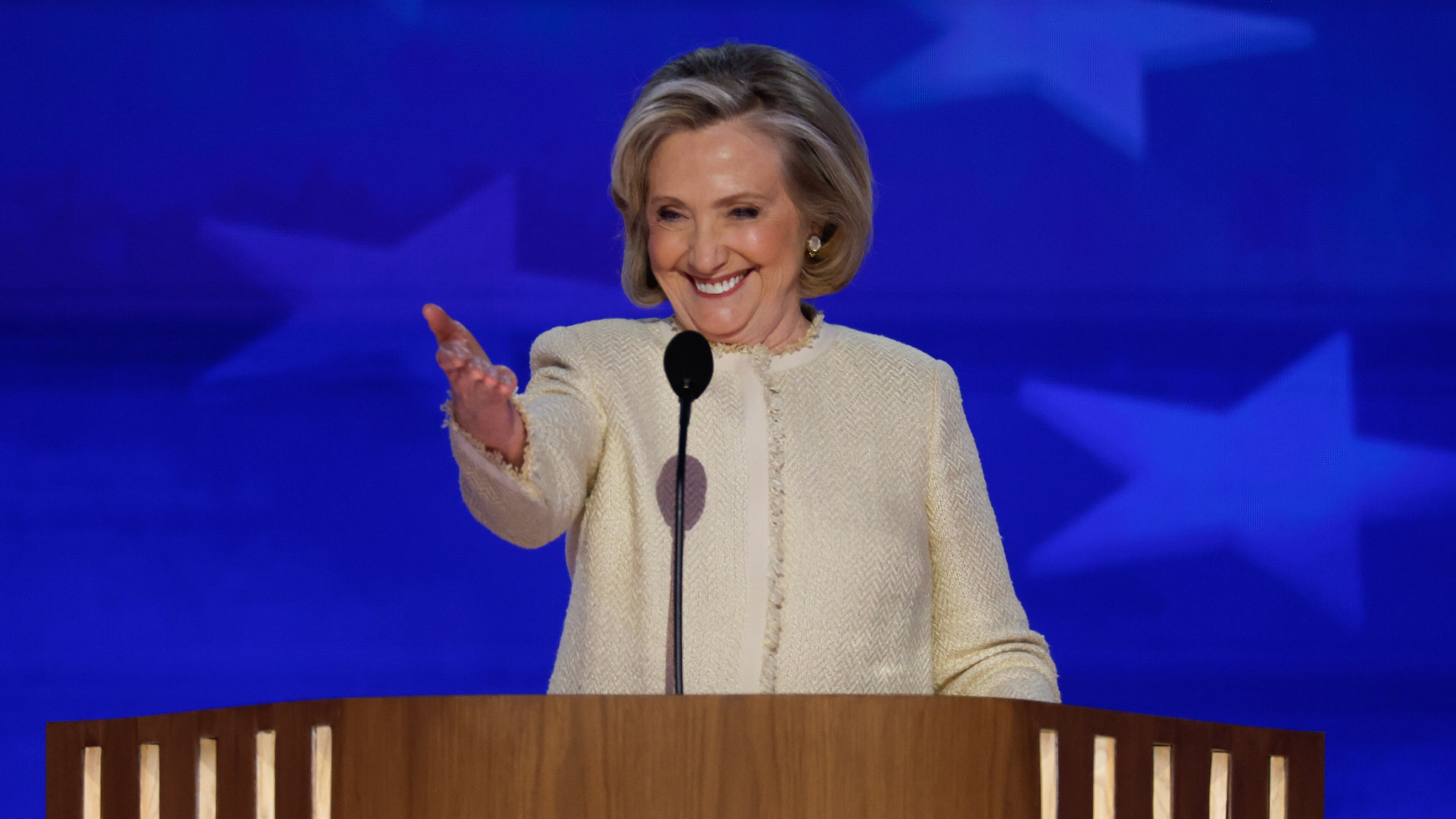 Hillary Clinton Sides With Unexpected Pundit on Signal Group Chat Leak