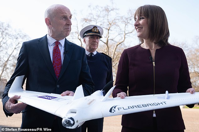 Rachel Reeves allocates £2.2bn to turn UK into 'defence superpower'