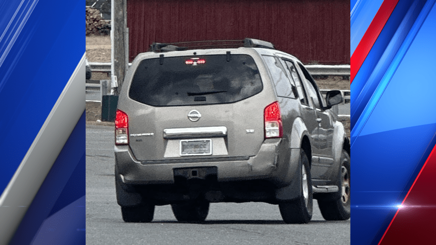 Southwick police searching for vehicle connected to shoplifting