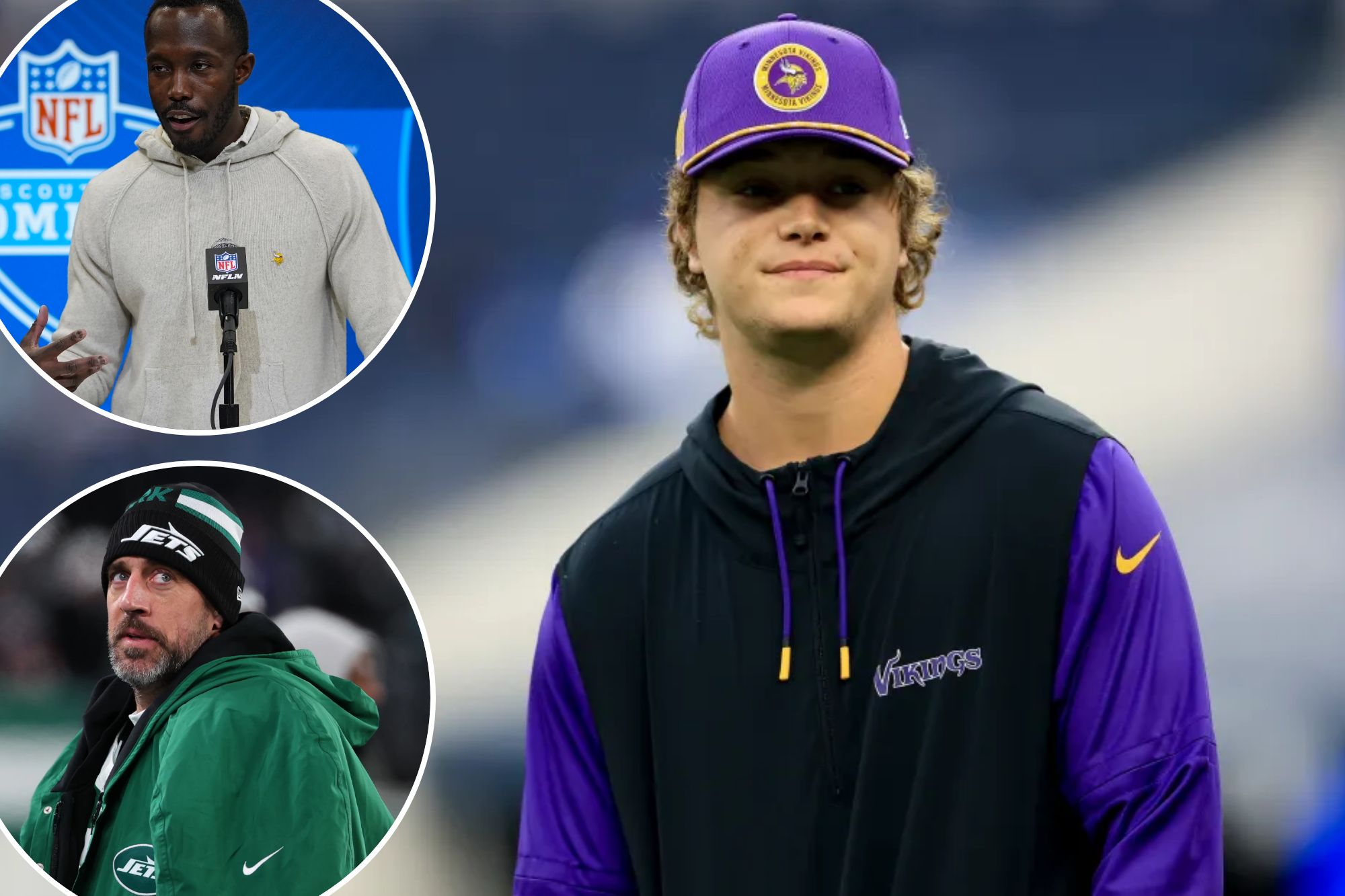 Vikings want JJ McCarthy to be starter — but not ruling out more Aaron ...