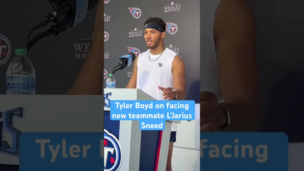 Tyler Boyd on facing his new teammate L’Jarius Sneed