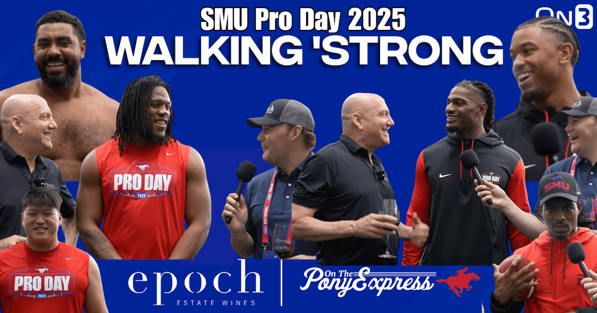 Walking ‘Strong: SMU Pro Day with legendary Mustangs eyeing NFL, Titans ...
