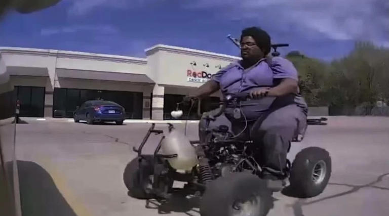 Texas menace accused of ramming mini 4-wheeler into parked Teslas in ...