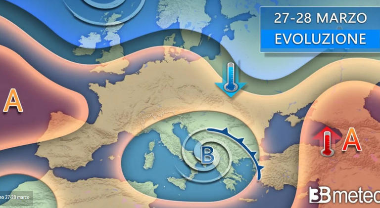 Previsioni meteo: temporali, grandine e nubifragi in arrivo. E torna anche la neve: le regioni ...