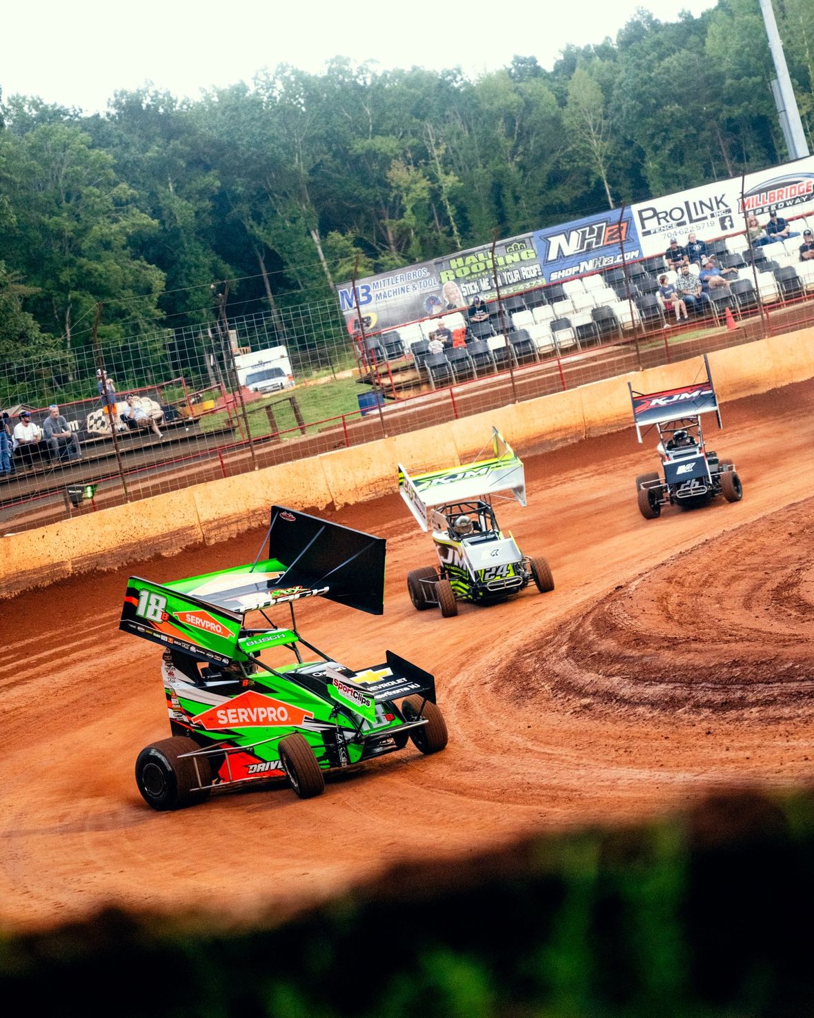 Kyle Busch races son Brexton for first time ever in North Carolina