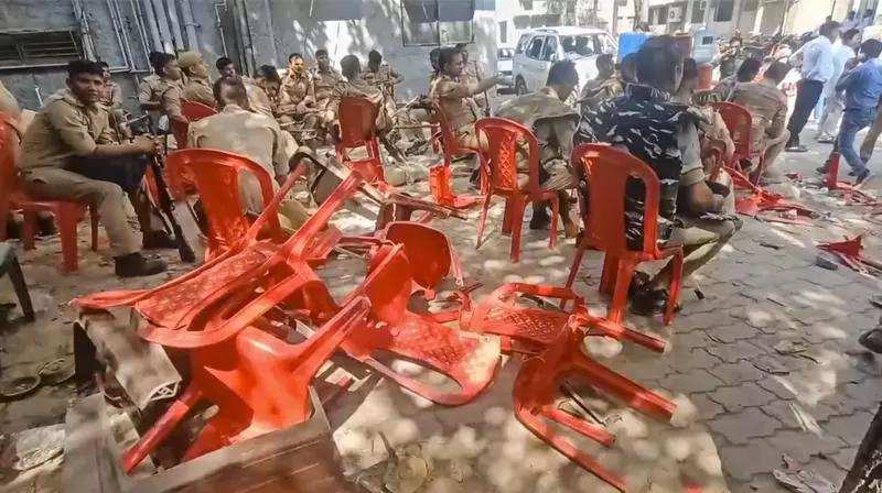 Rana Sanga row: 'Unknown mob' booked in attack on SP MLA's Agra house