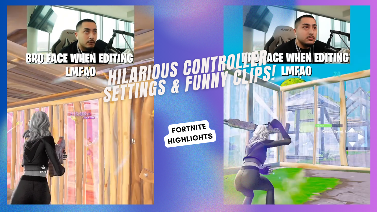 Epic Fortnite Moments: Hilarious Controller Settings & Funny Clips!