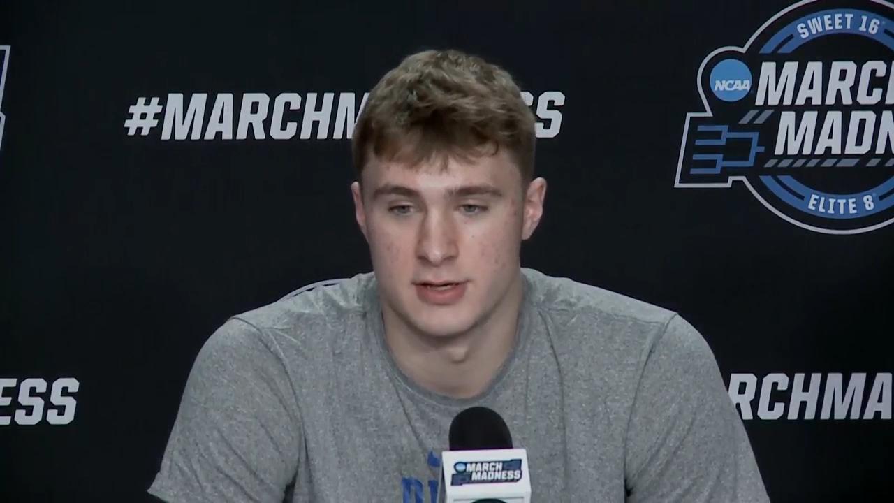 "I just feel really blessed," Cooper Flagg says ahead of Duke-Arizona ...