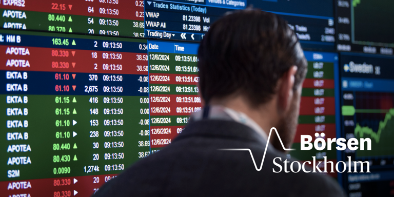 Börsen vände ner – fallande guldpris sänkte Lundinbolag
