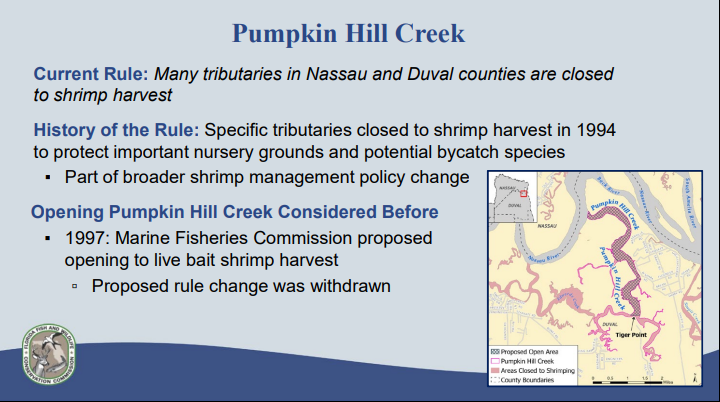 State agency reconsiders proposal for shrimp harvesting in Pumpkin Hill ...