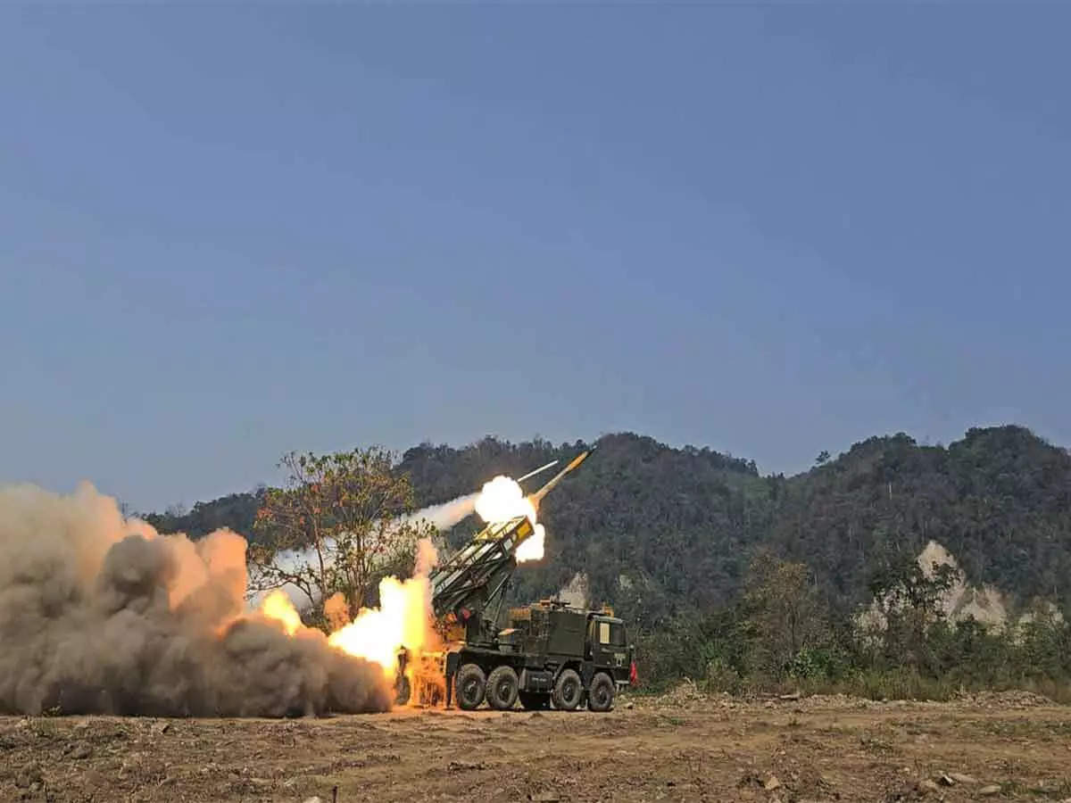 Tri-service integrated exercise held in India's northern borders
