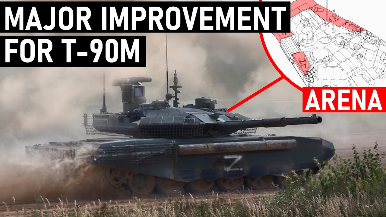 Russia’s T-90M Tank Is Finally Getting the Arena-M Active Protection ...