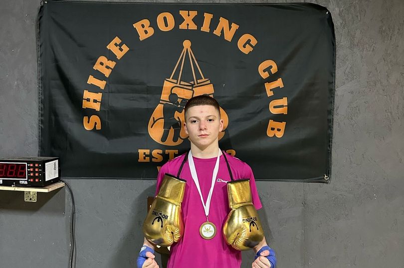 Bright future ahead for talented teenage fighter from Shire Boxing Club ...