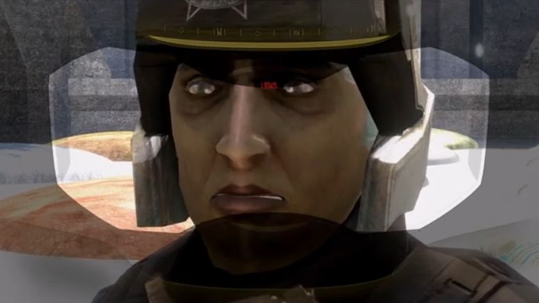 Halo 3 ODST - What Does the Crooked Cop REALLY Look Like?