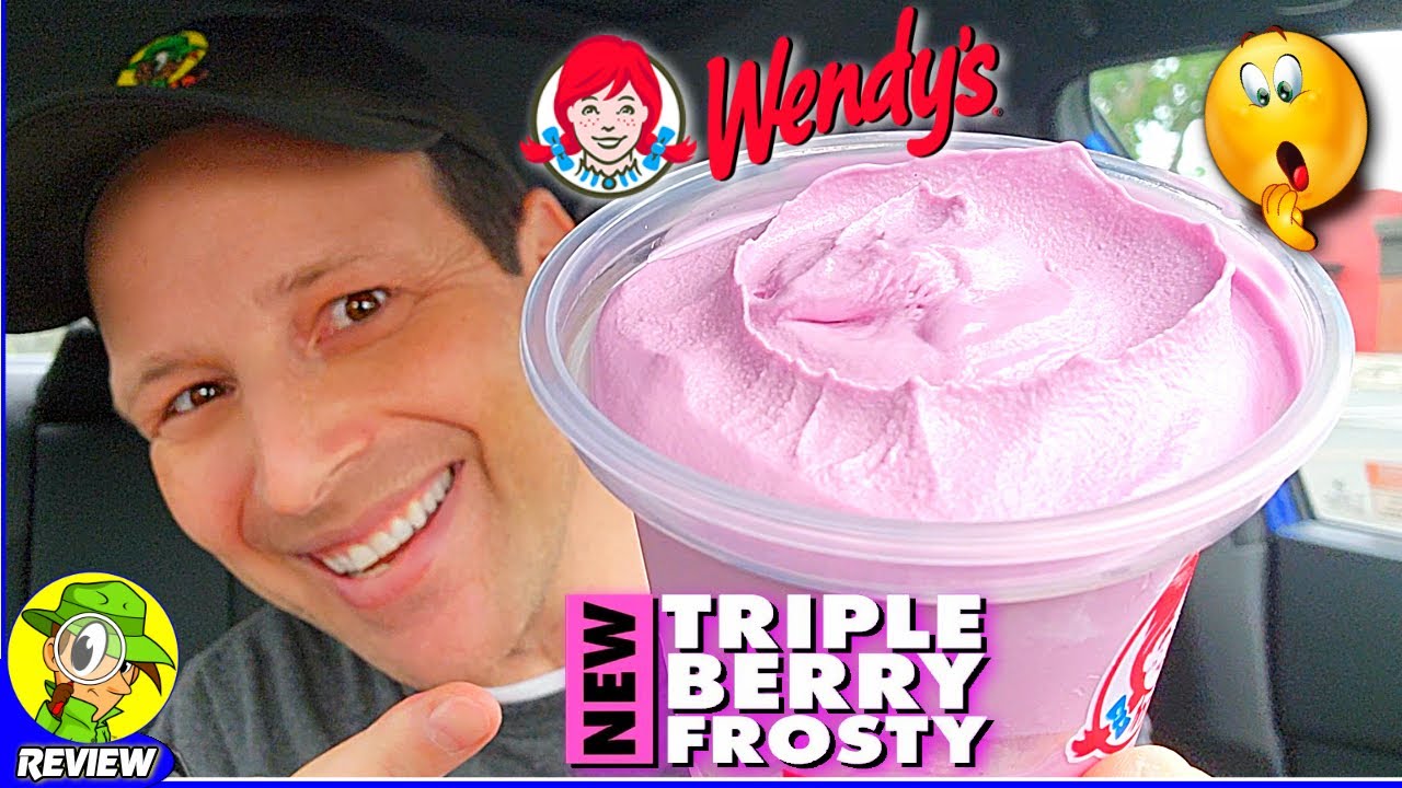 Wendy's® Triple Berry Frosty® Review