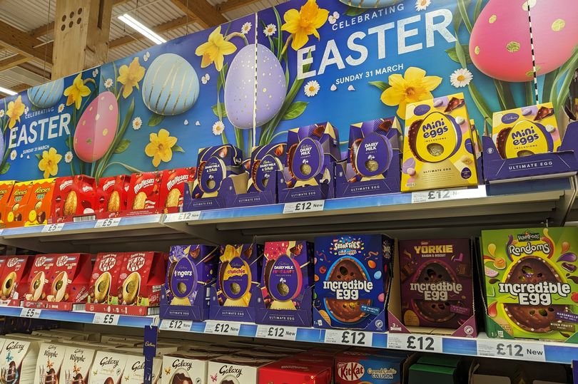 Choc horror! Easter eggs cost up to 50% more than last year but are ...
