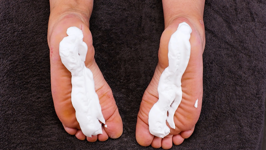 Feet Pampering Time and Smooth Results