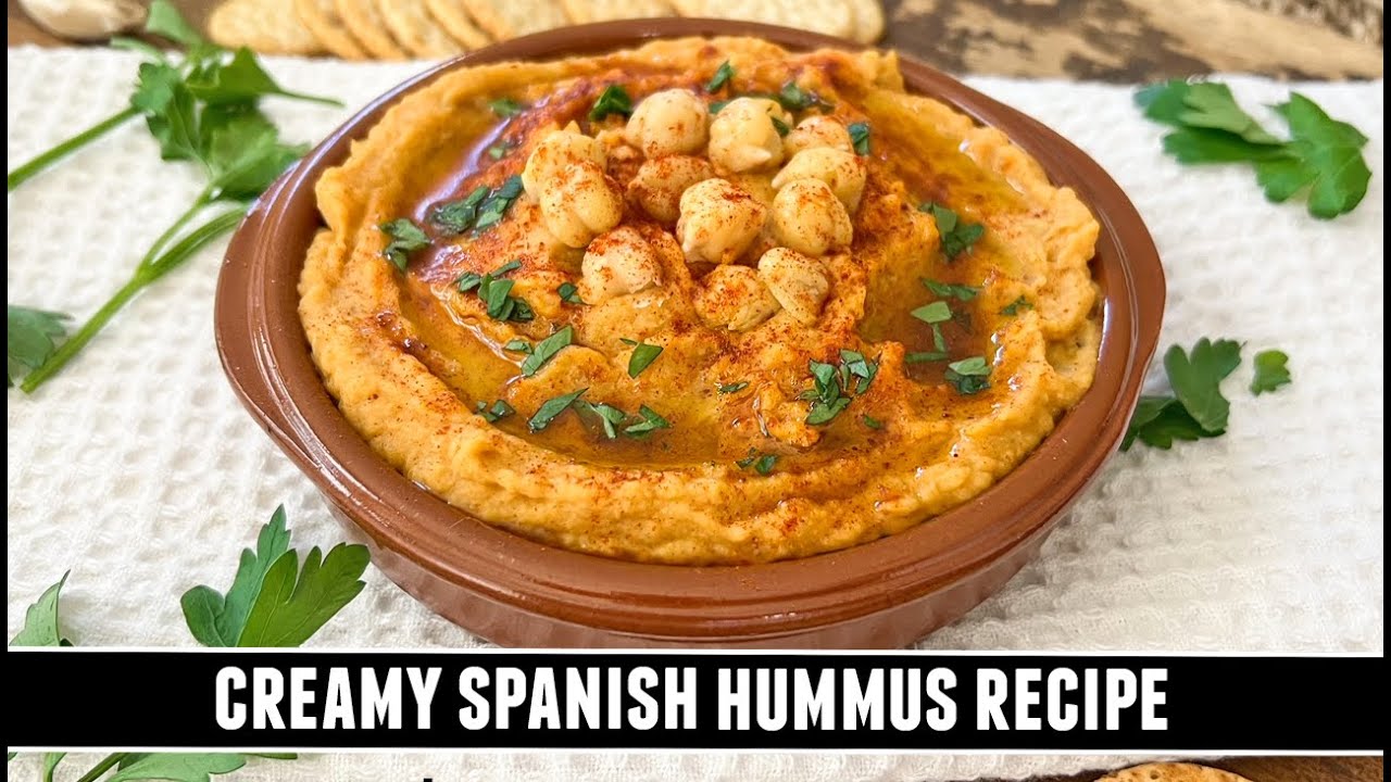 The BEST Hummus of Your Life ¦ Spanish Morrococo de Jaén Recipe