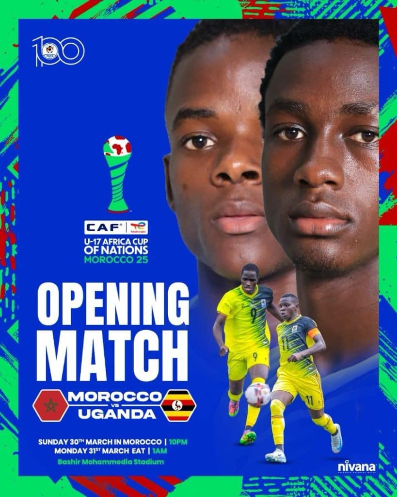 U17 AFCON: Uganda ready to take on Morocco in opener