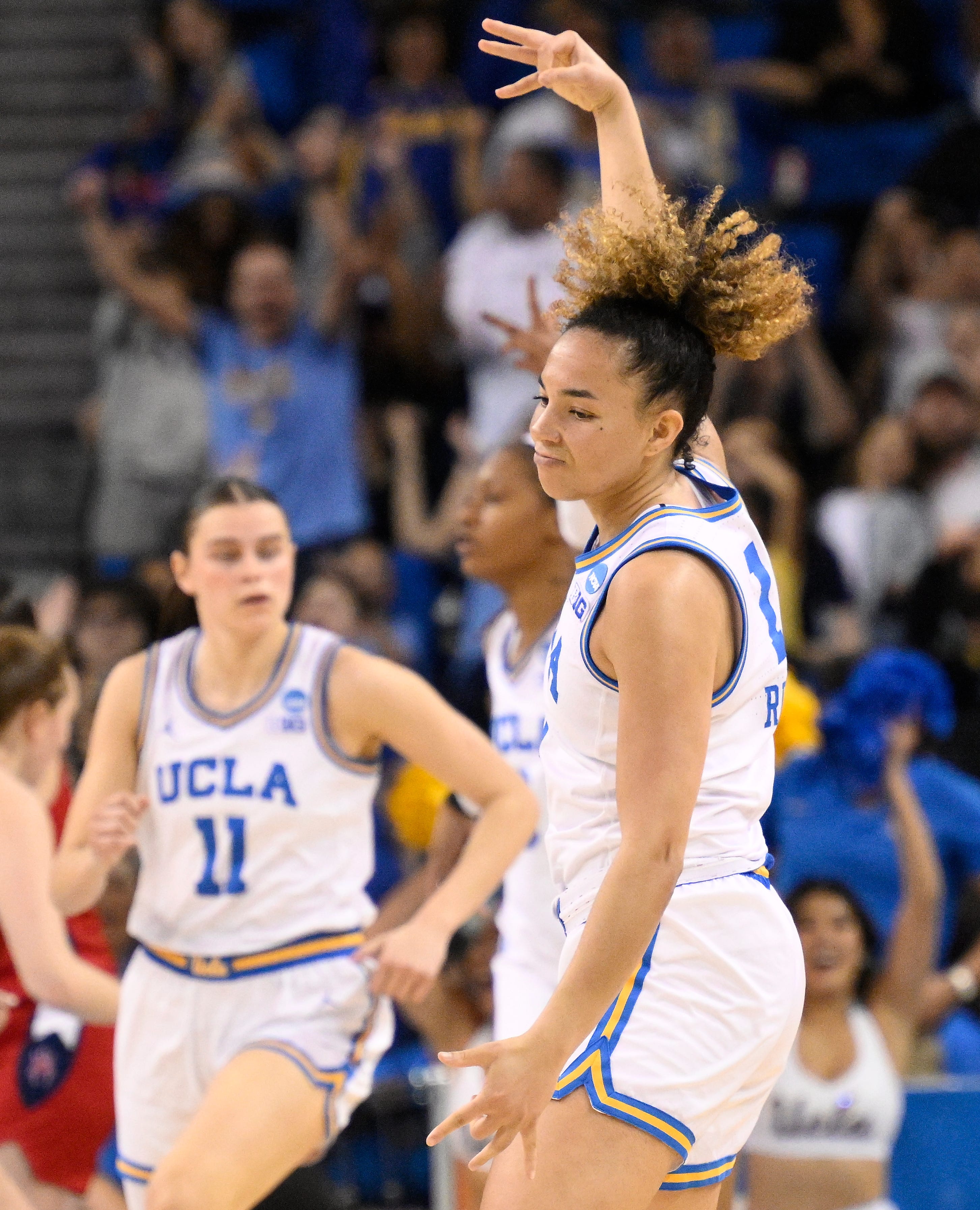 Kiki Rice calls home crowd 'one of my favorite' -- Bruin fans lifted UCLA