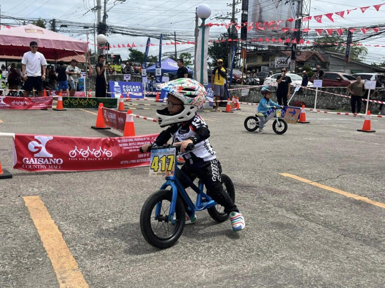 Tiny riders make big strides at the Philippine Push Bike Racing Series
