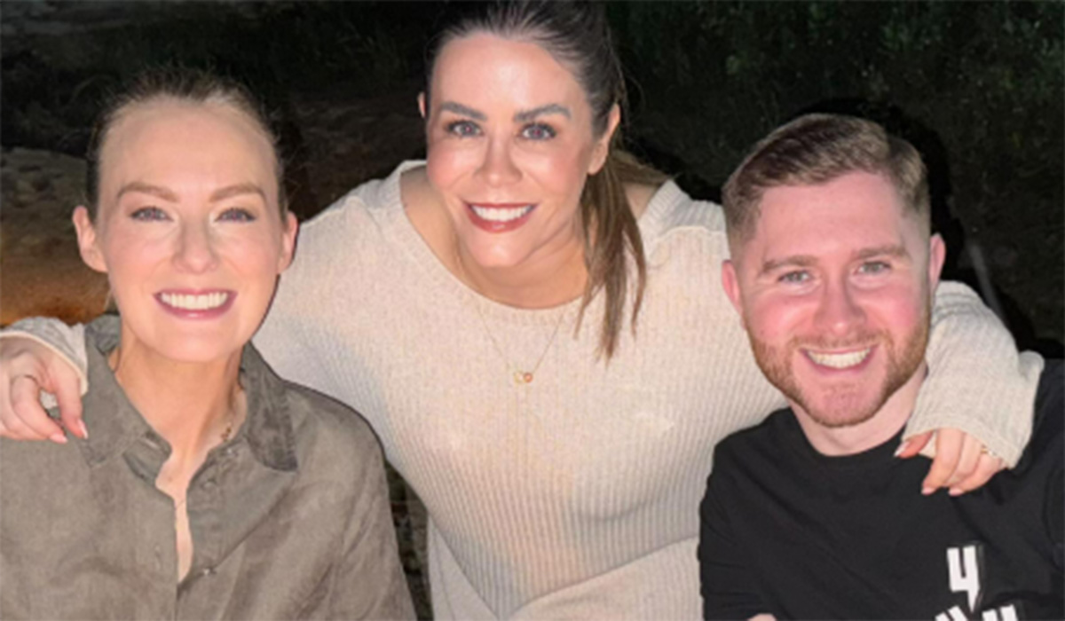 Jennifer Rock says bringing her adult son on honeymoon was special