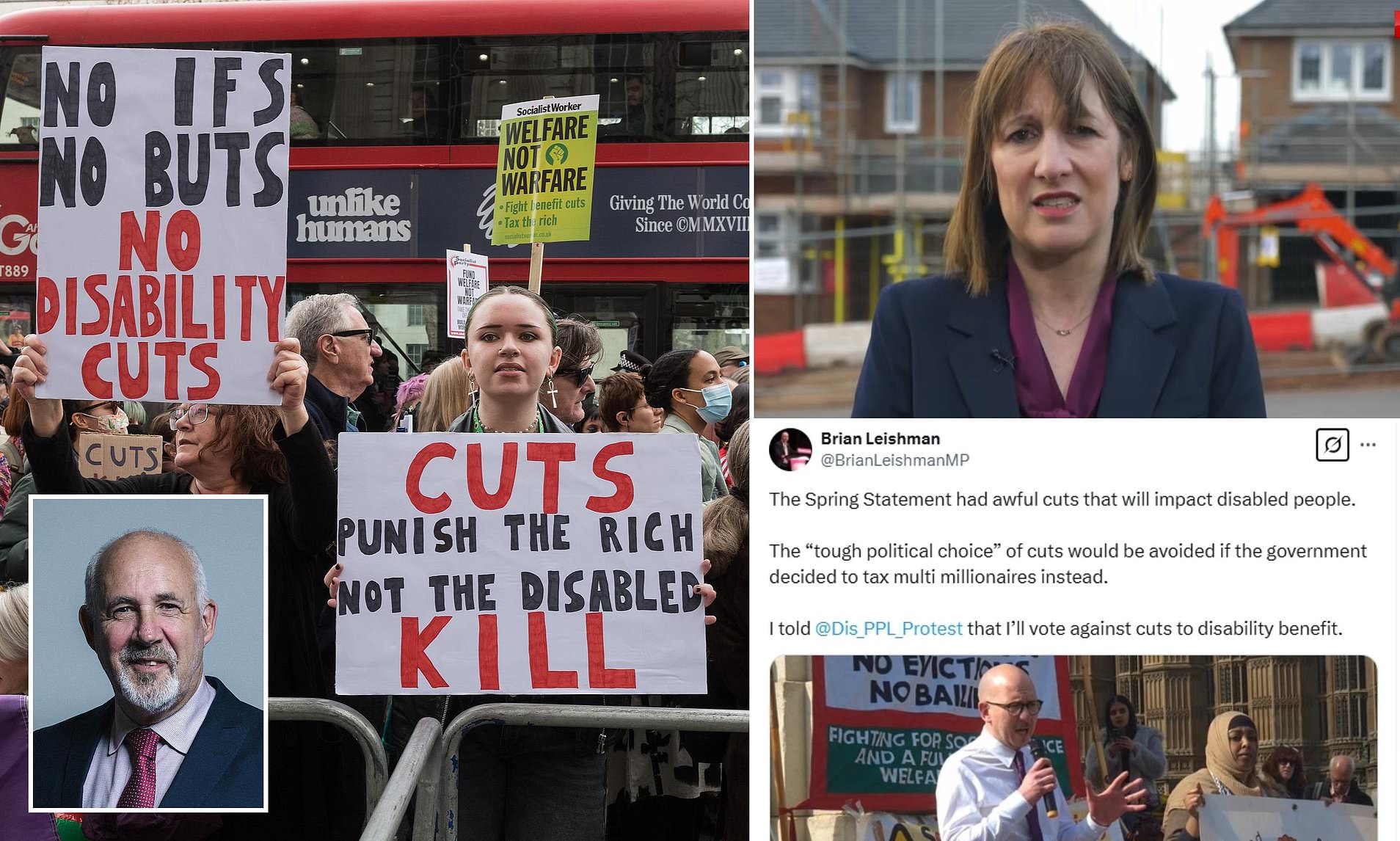 'Dozens' of Labour MPs ready to revolt over benefits cuts