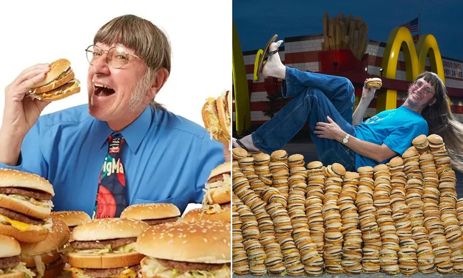 Man who ate more than 35,000 McDonald's Big Macs reveals health impact