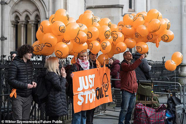 Just Stop Oil claims it's 'hanging up high vis'