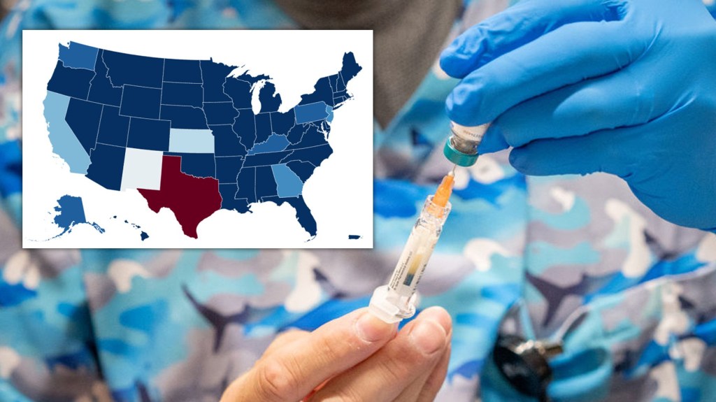 Map reveals where measles outbreaks are spreading across US states