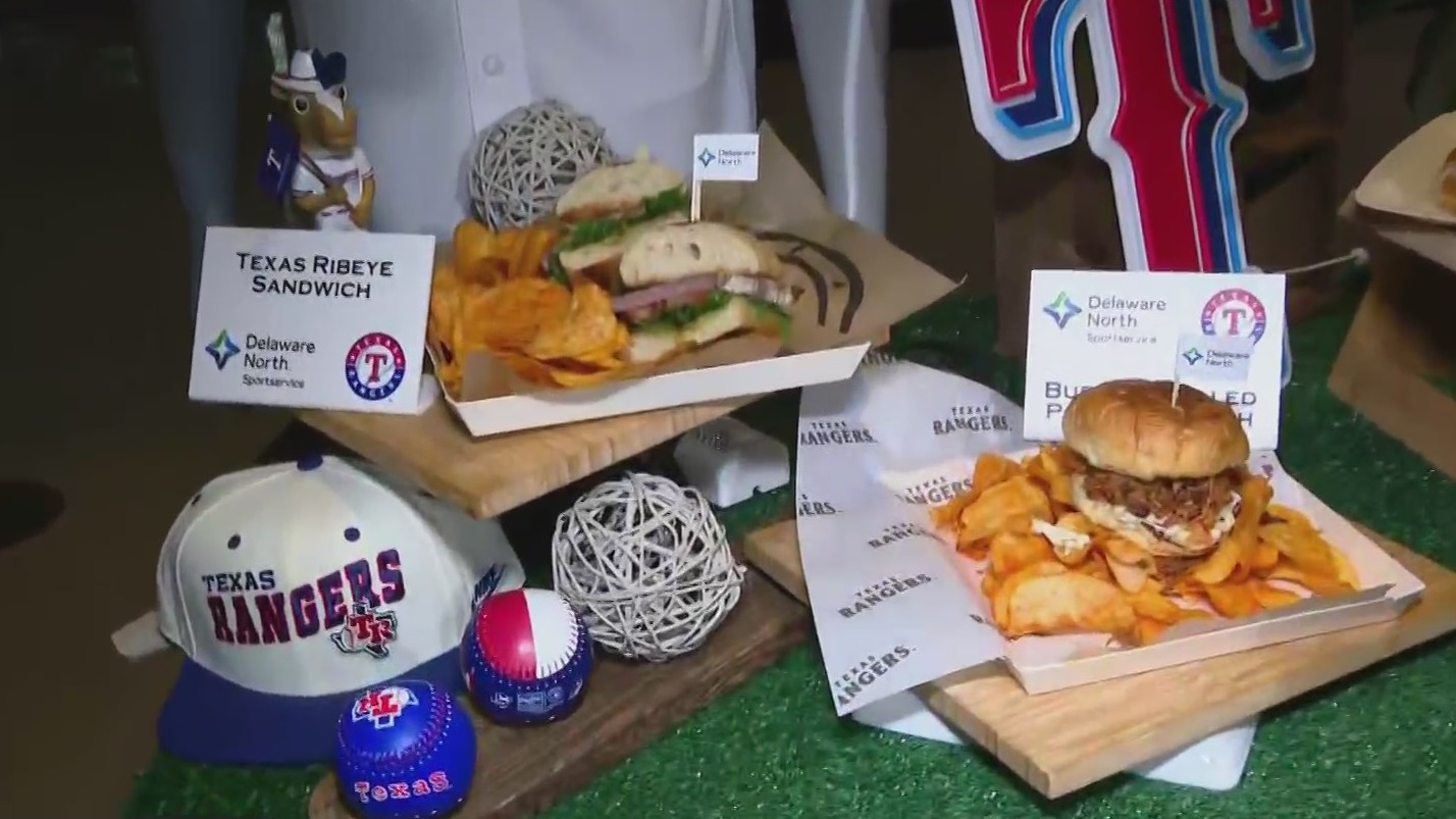 New foods at Globe Life Field for the 2025 Texas Rangers season