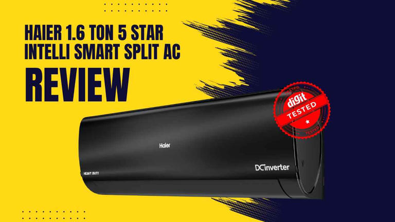 Haier 1.6 Ton 5 Star Intelli Smart Split AC Review – A reliable ...