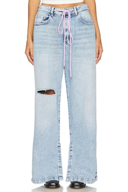 Drawstring Jeans Are Everywhere: Shop 2025's Comfiest Denim Trend