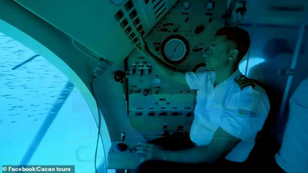 Footage from Sindbad submarine shows what it was like for passengers