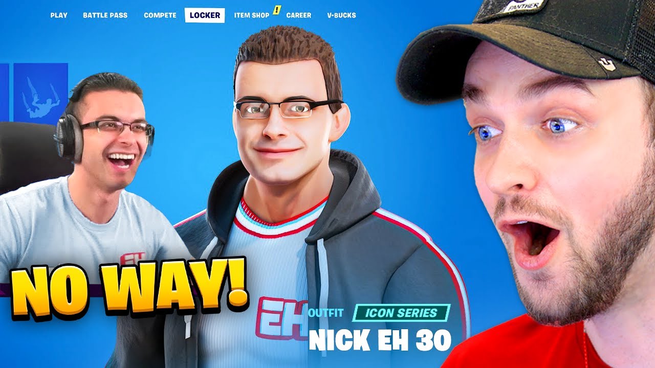 NickEh30 Icon Skin concept looks AWESOME!