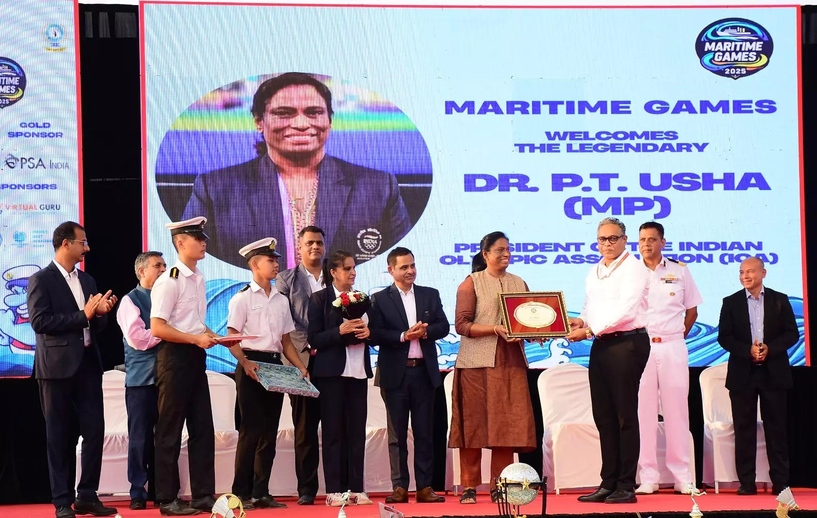 PT Usha inaugurates National Maritime Games 2025