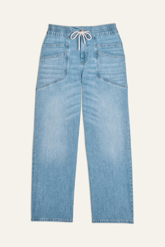 Drawstring Jeans Are Everywhere: Shop 2025's Comfiest Denim Trend