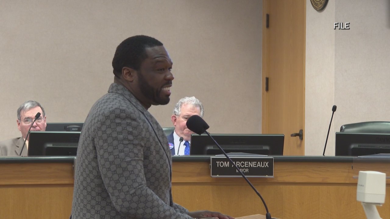 Mayor Arceneaux gives update on 50 Cent partnership, new city ...