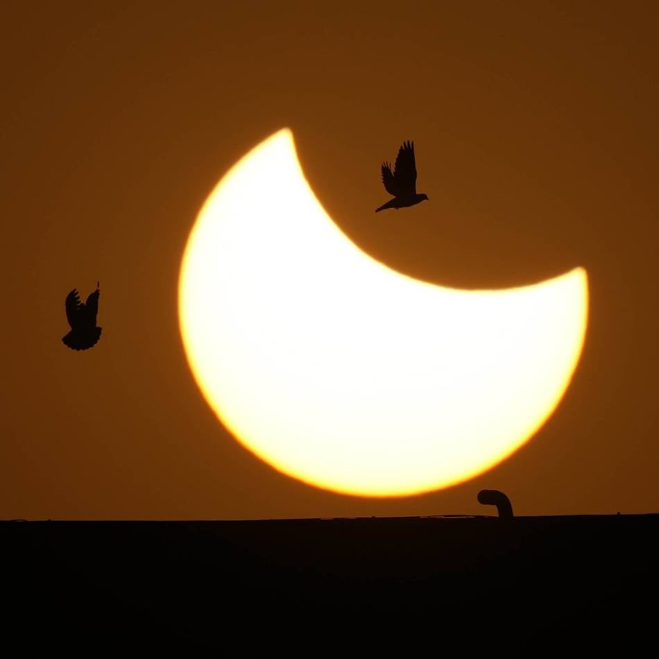 Partielle Sonnenfinsternis am Samstag – wann und ob sie im Saarland zu ...