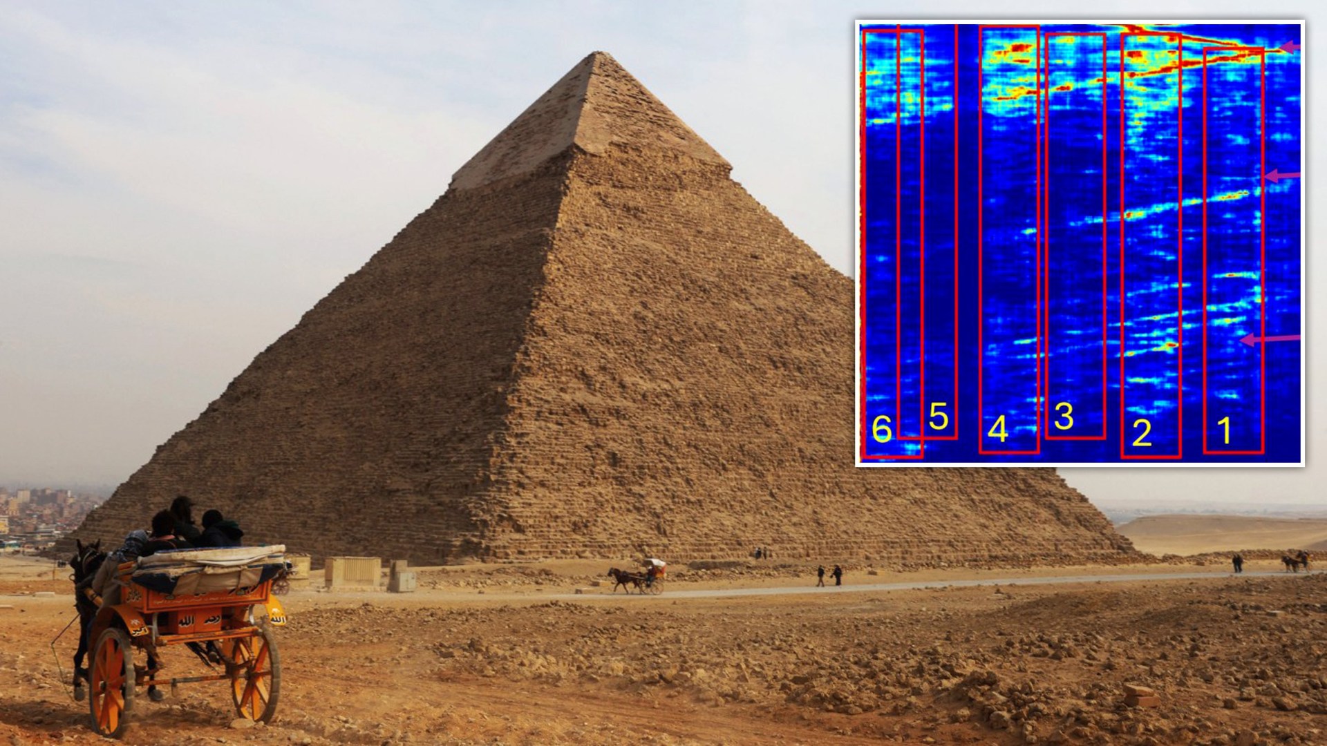 Is there really a 'vast underground city' beneath the Pyramids of Giza?