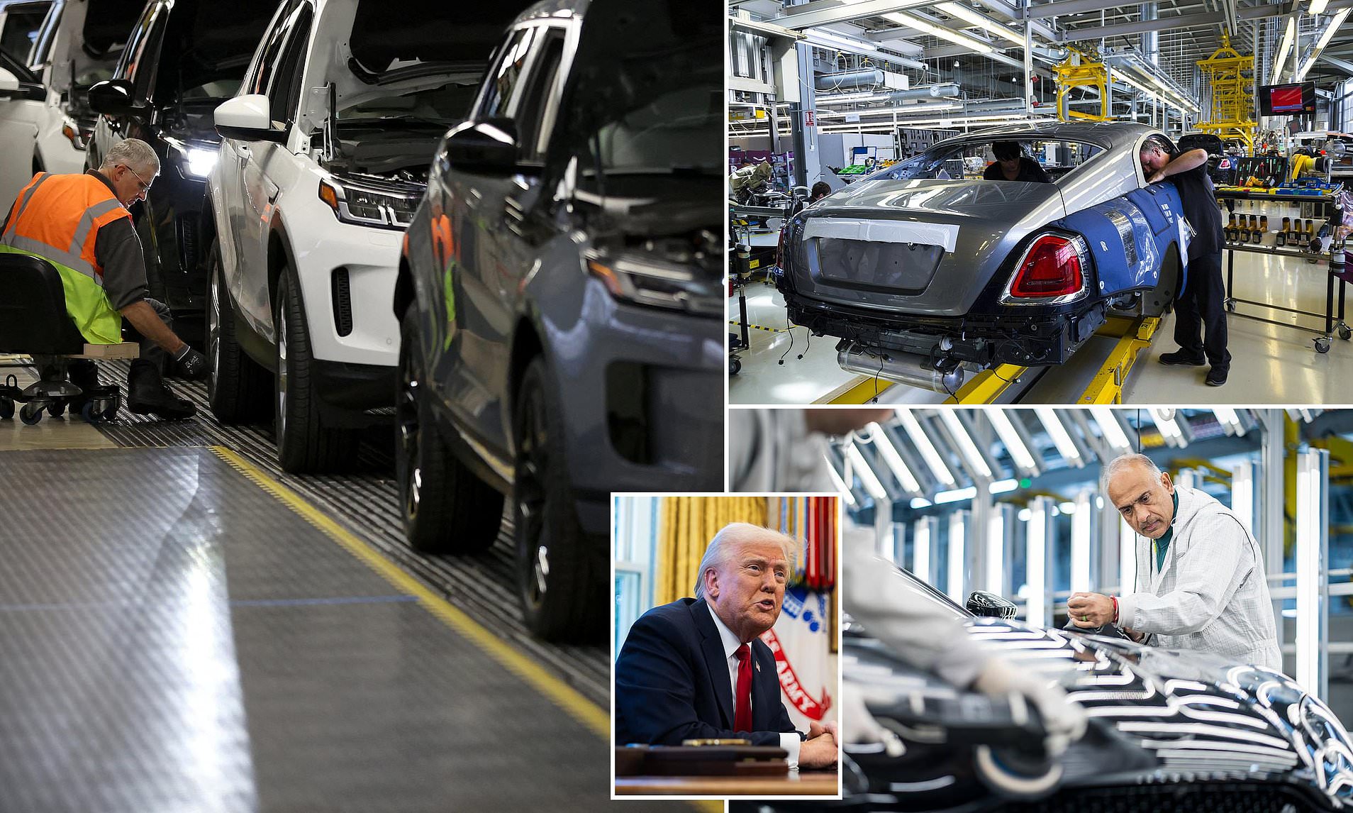 Car production falls again ahead of Trump's 25% tariffs