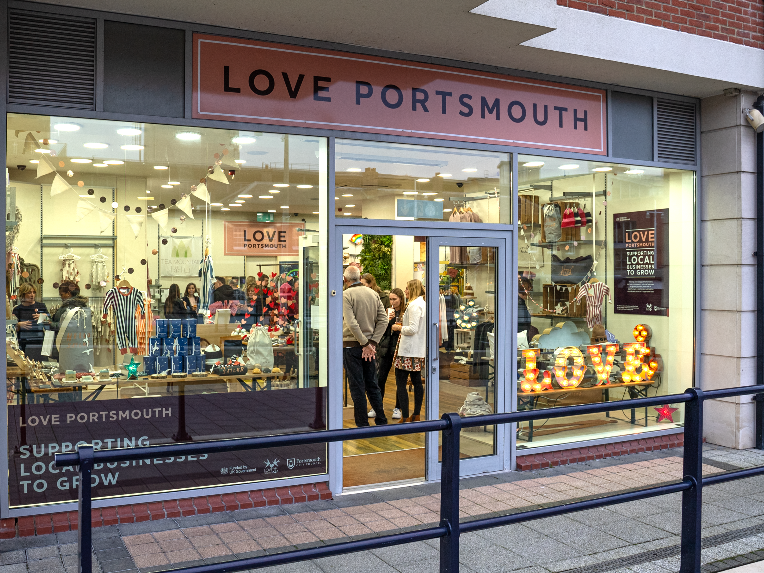 Final days for Love Portsmouth pop-up as it wraps up at Gunwharf Quays
