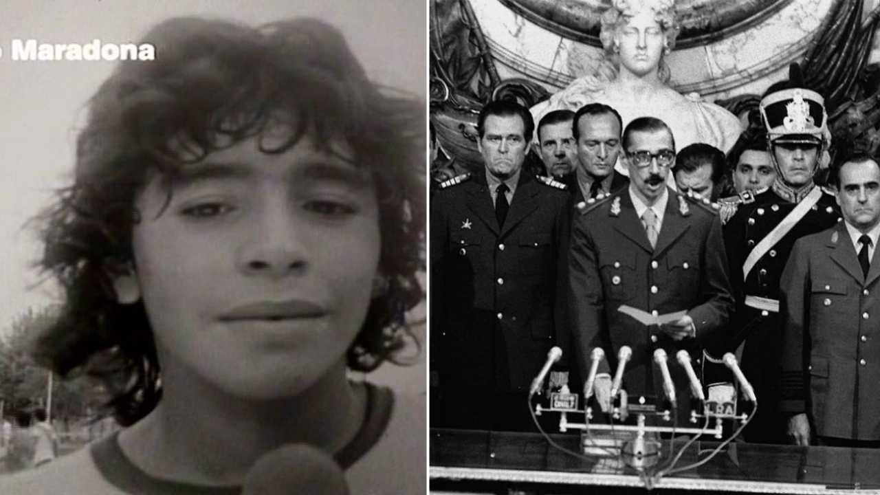 Maradona e la dittatura, Buffa da brividi: "Diego prese un pallone e ...
