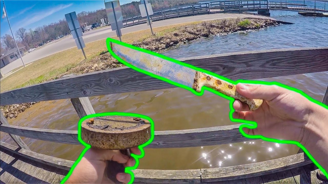 We Tried Magnet Fishing Where Everyone Launches Boats—Jackpot?